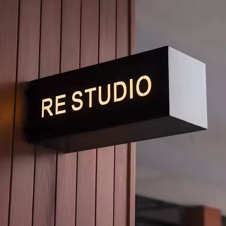 Waterproof Double-Sided LED Outdoor Acrylic Sign for Commercial Use ...