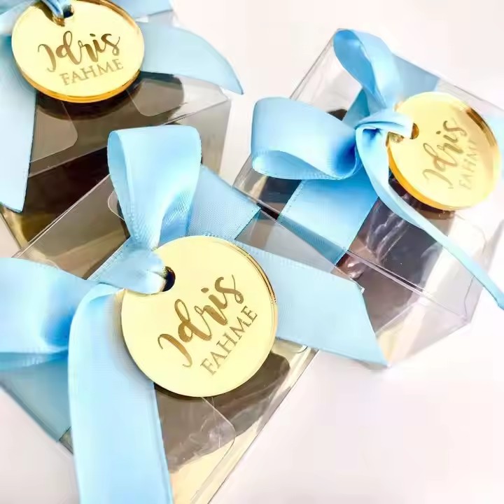Custom Laser Cut Acrylic Name Tags – Personalized Event Labels - Custom ...
