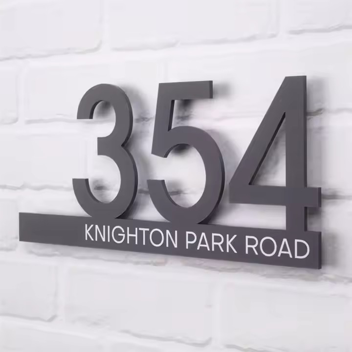 Custom Modern Design Acrylic Door Panels for Stylish and Durable Home ...